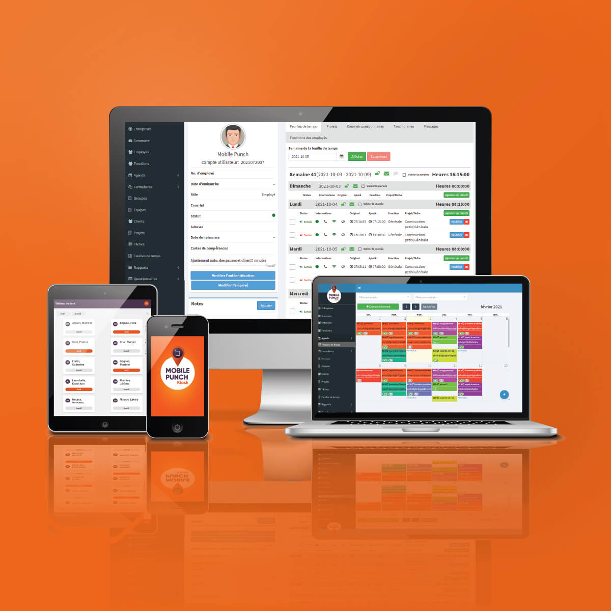 Mobile-Punch : l'application #1 pour gérer les feuilles de temps des ...